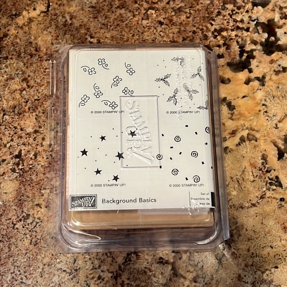 Stampin' Up! | Design | New Stampin Up Background Basics Rubber Stamp ...